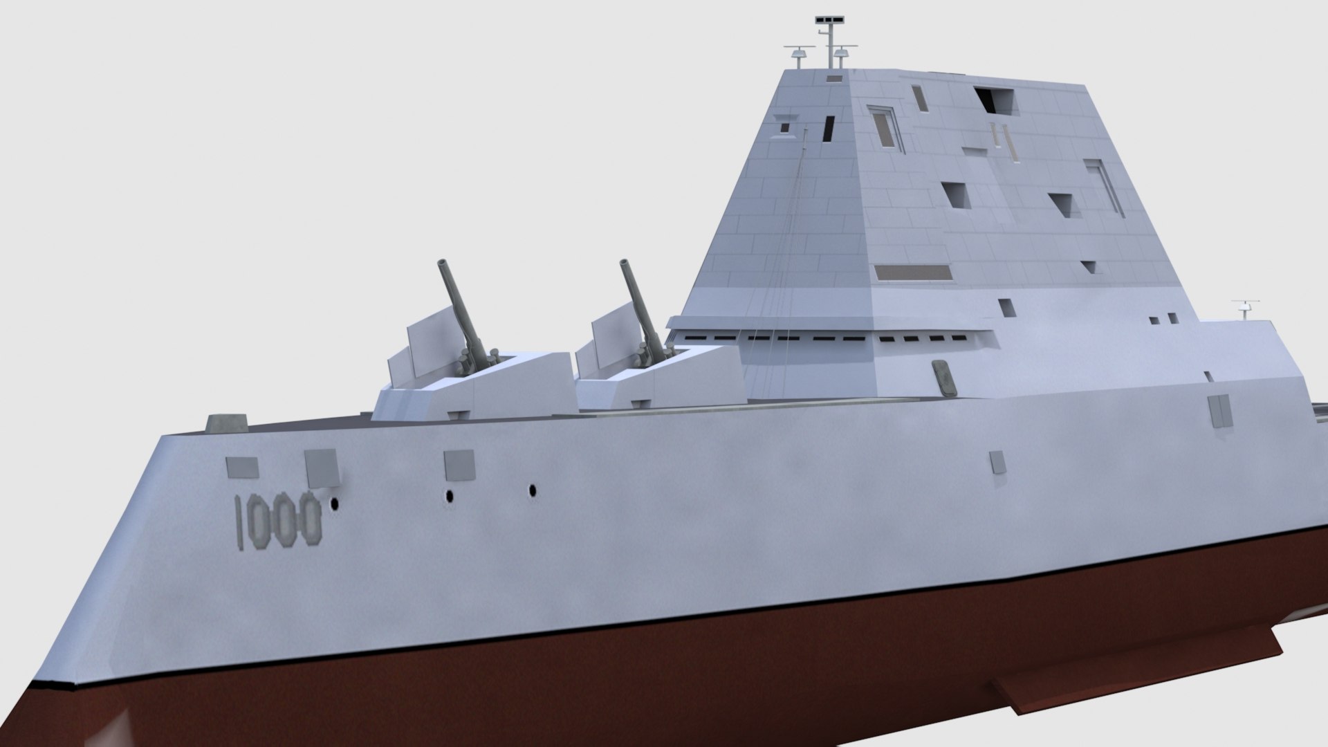 055 052D Type45 Zumwalt Destroyer Collection 3D Model - TurboSquid 2025780