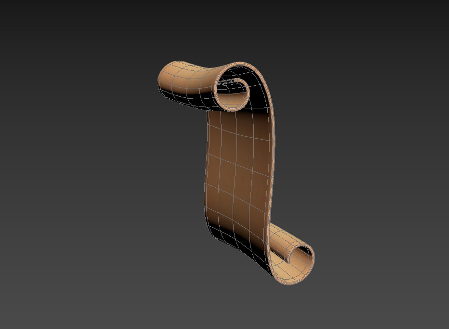 Paper Scroll 3D Model - TurboSquid 1630901