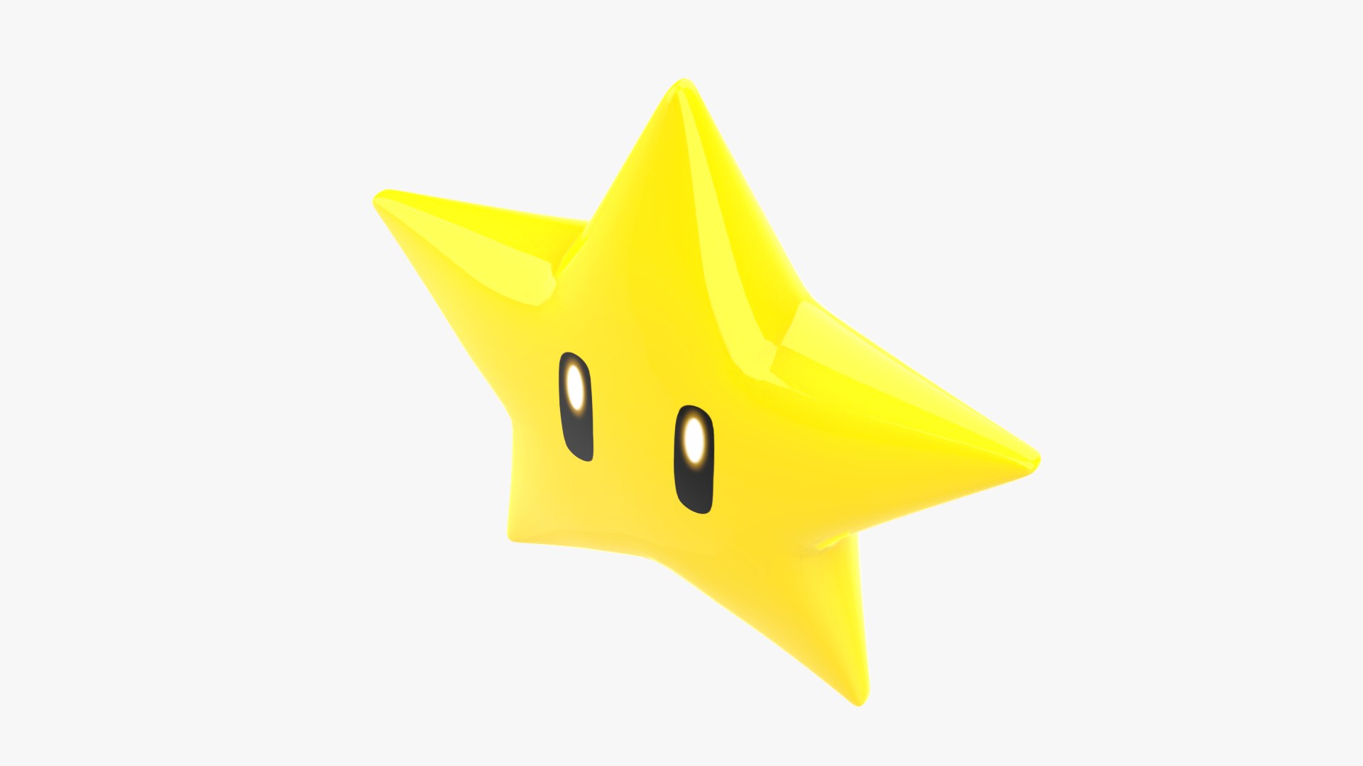 3D Super Mario Star - TurboSquid 2241463