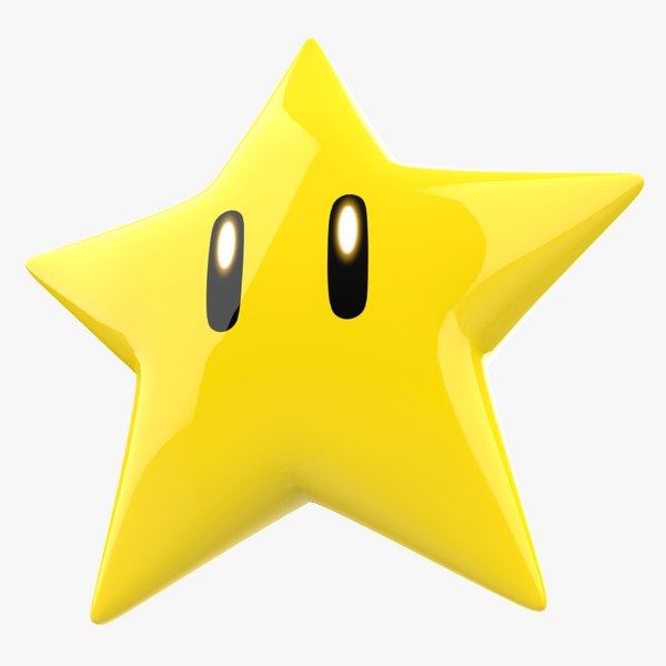 modèle 3D de Super Mario Étoile - TurboSquid 2241463