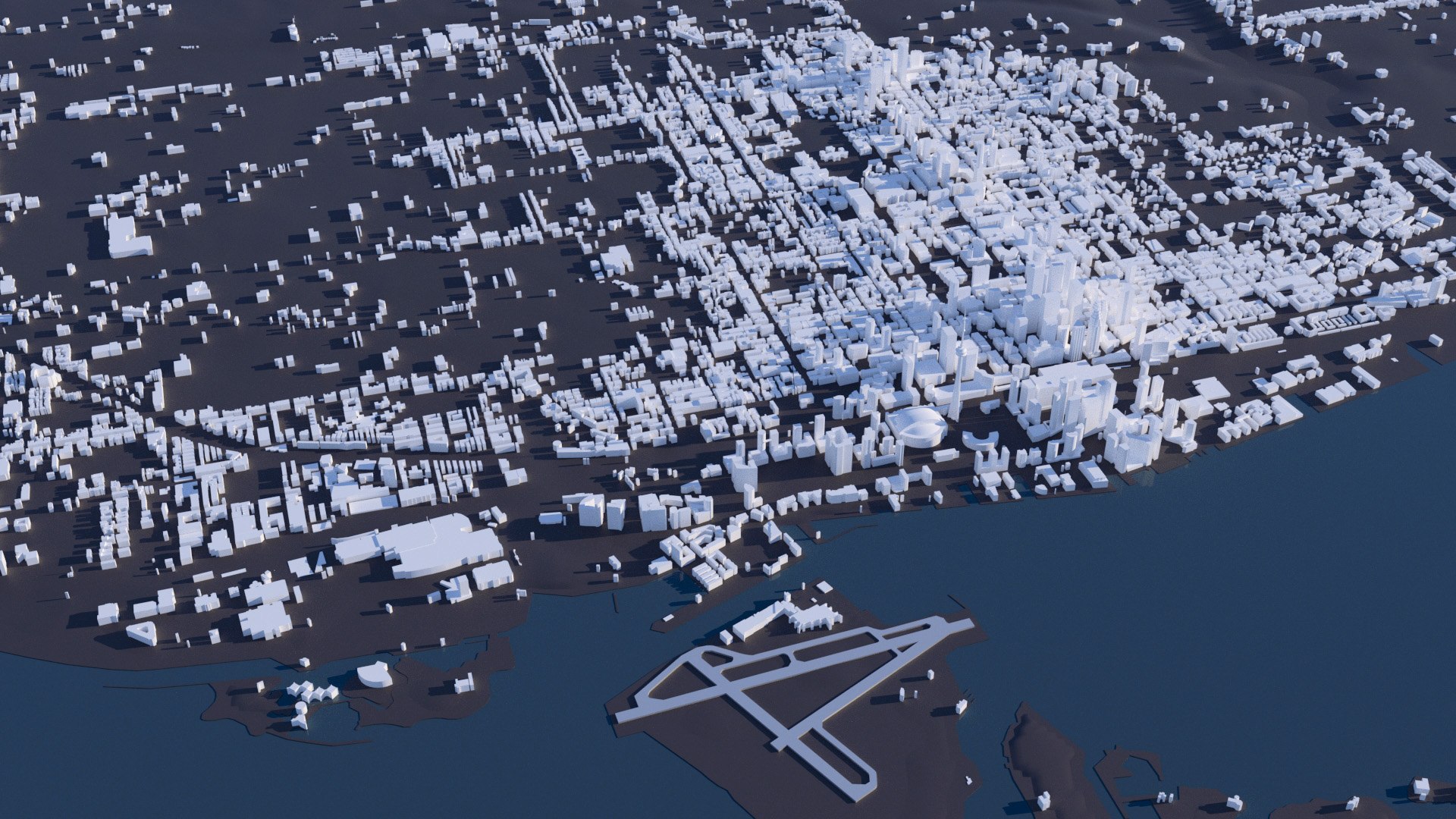 3D Model Toronto City - TurboSquid 1338969