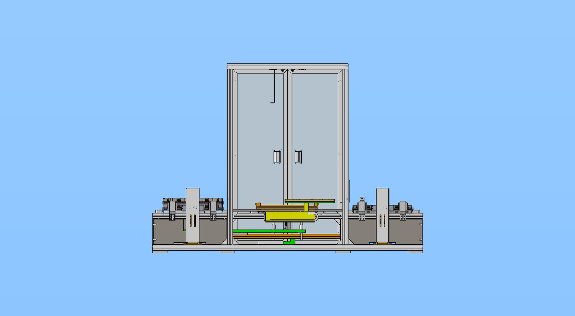 3D Automatic Tray Feeding Machine model - TurboSquid 1830439