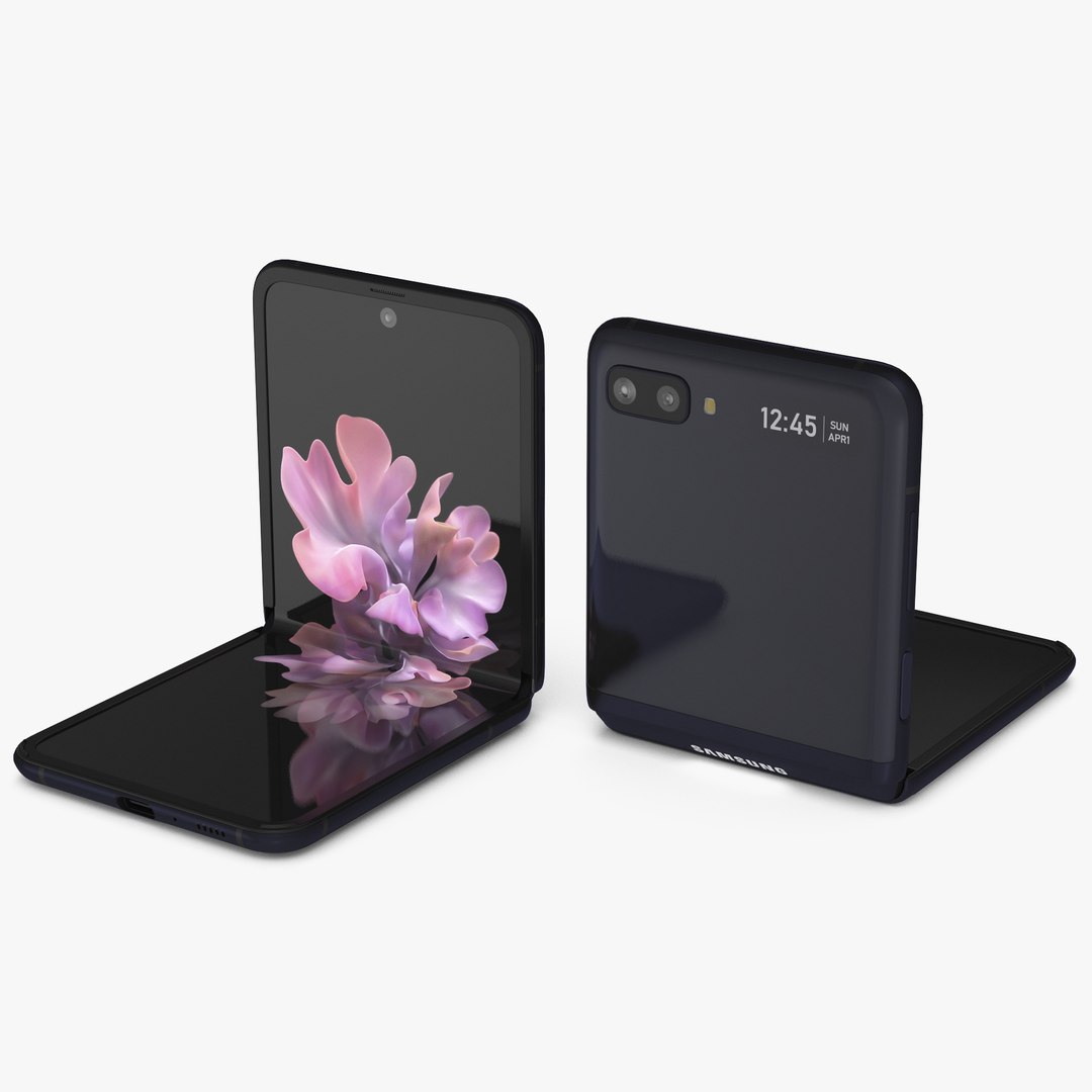 Samsung Galaxy Z Flip 3D Model - TurboSquid 1533056