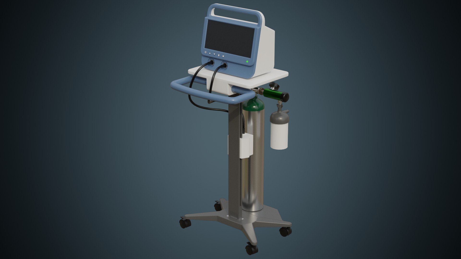 3D Medical Monitor 1 Basic Model - TurboSquid 2049328