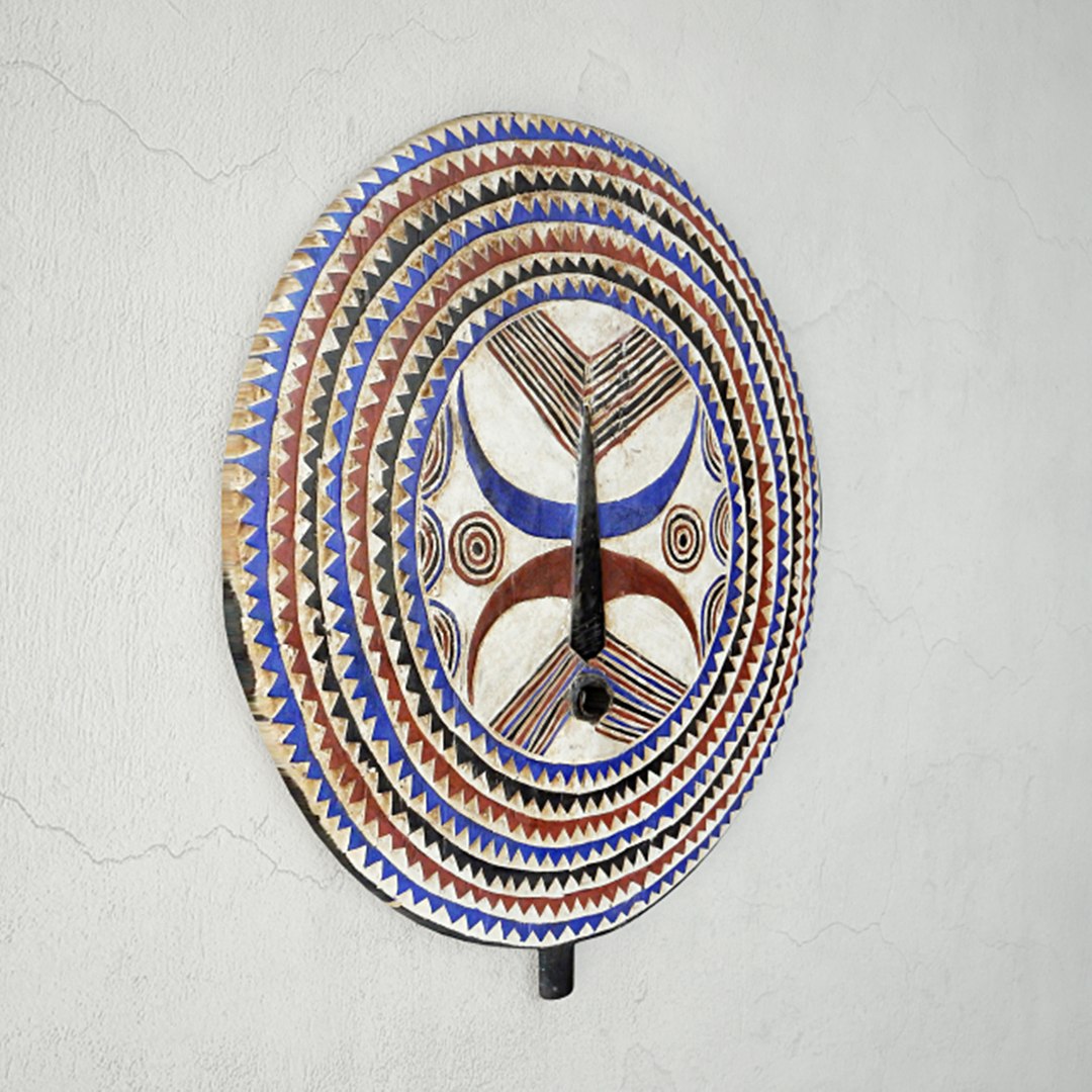 3D Baule Tribe Lg Moon - TurboSquid 1217793