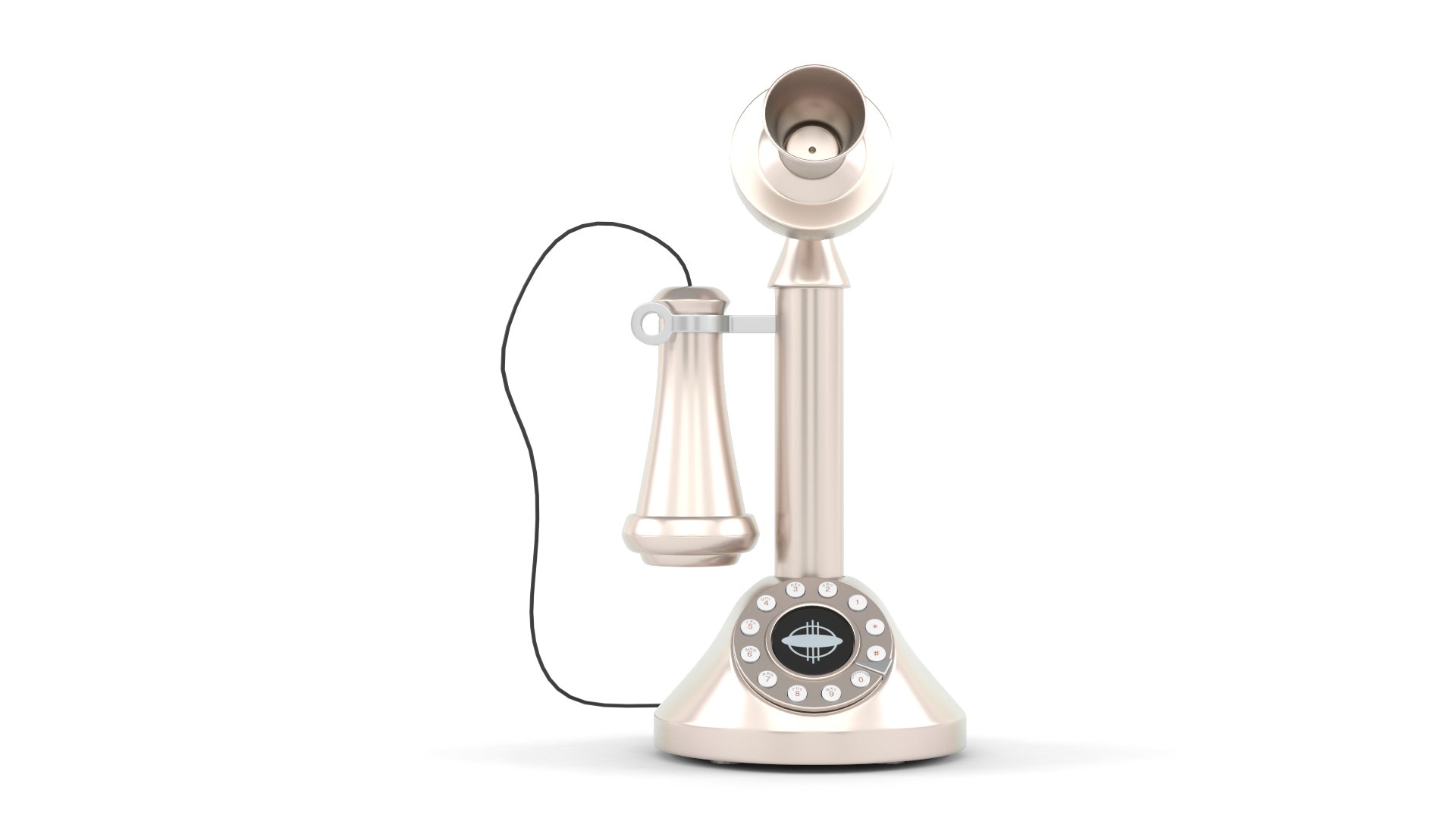 3D Candlestick Phone - TurboSquid 2283675