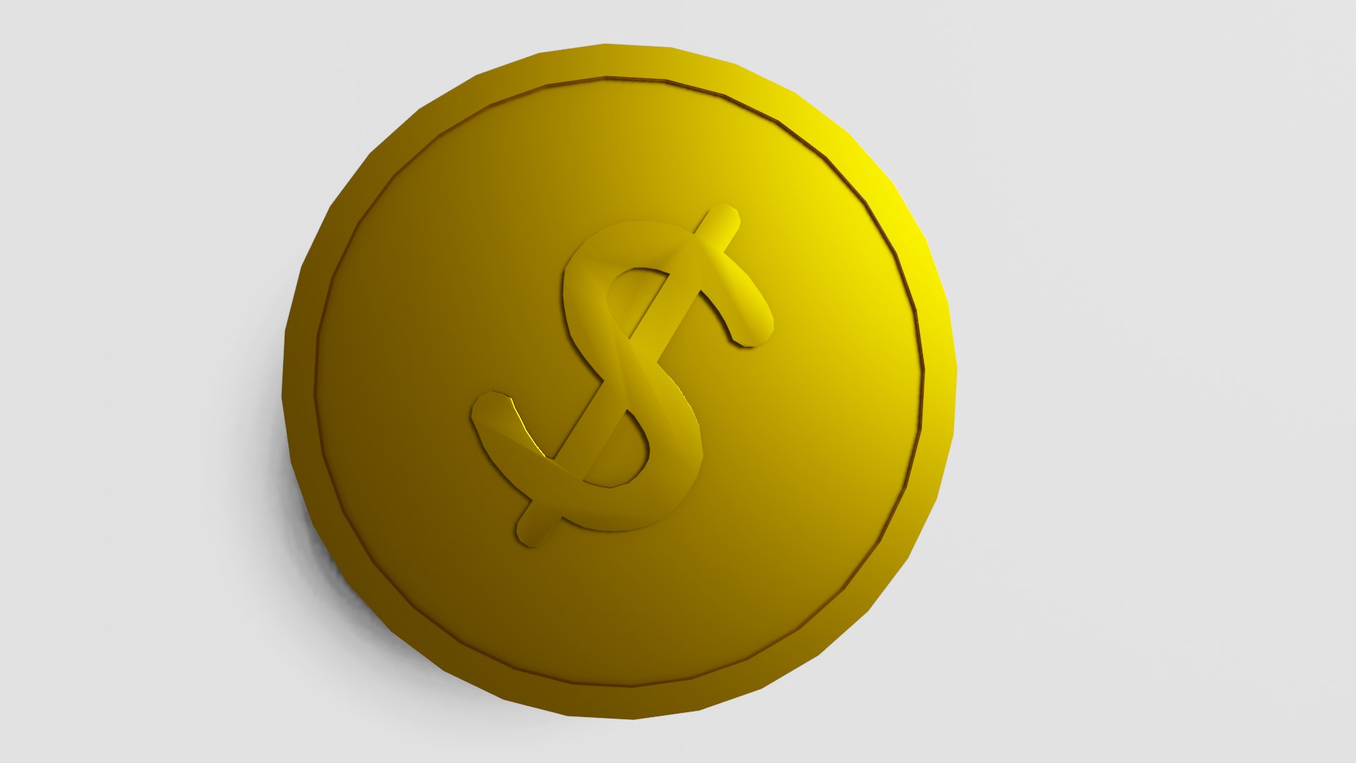 Dolar Coin 3D - TurboSquid 1827824