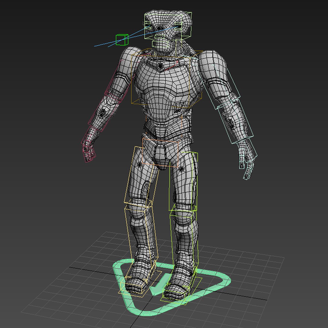 Armored Alien Character 3D Model - TurboSquid 1420695
