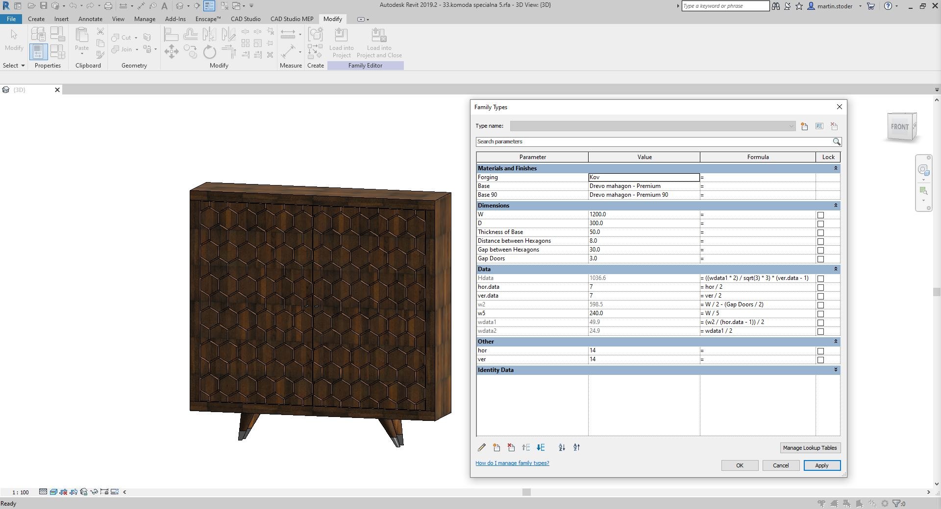 Wardrobe 5 - Revit Model - TurboSquid 1575482