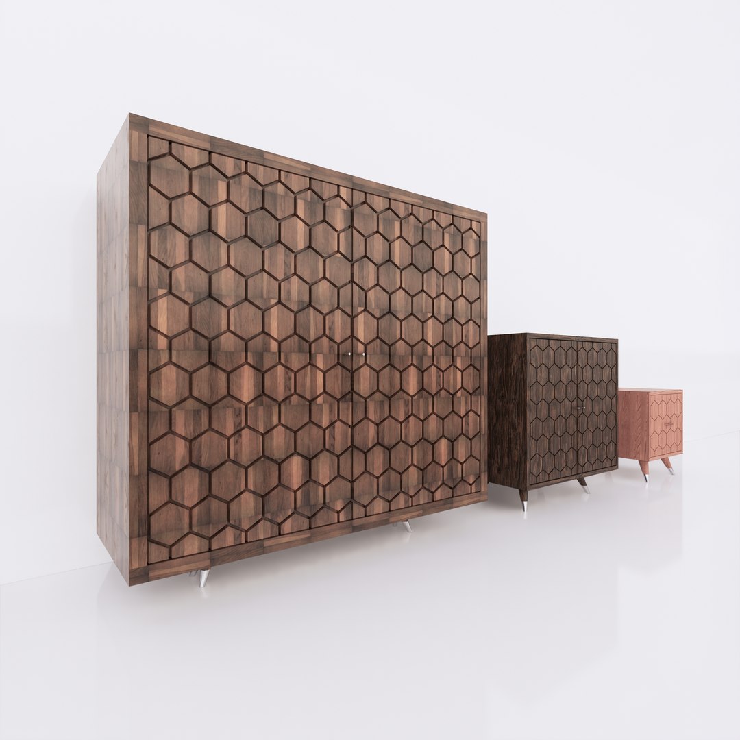 Wardrobe 5 - Revit Model - TurboSquid 1575482