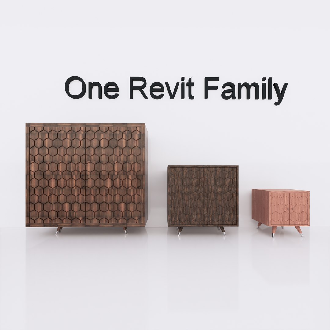 Wardrobe 5 - Revit Model - TurboSquid 1575482