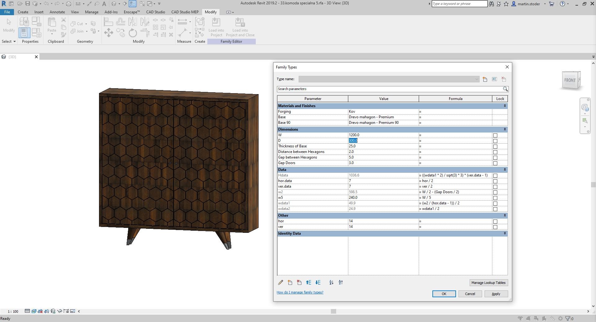 Wardrobe 5 - Revit Model - TurboSquid 1575482