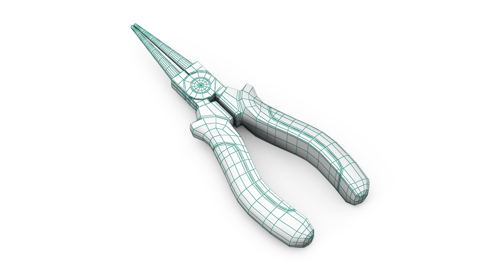 3d Model Pliers Nose