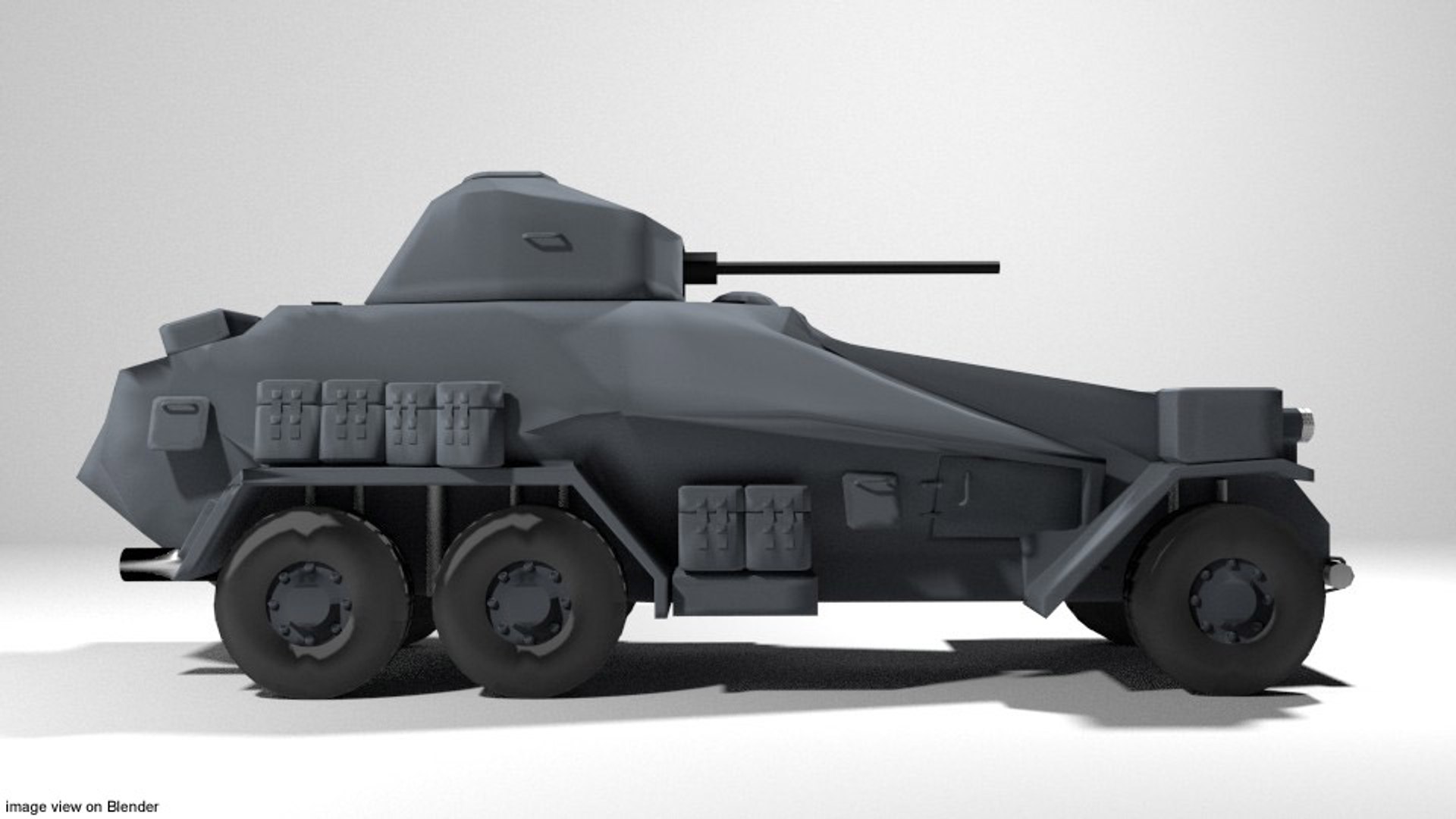 Armoured Car Panzer 3D Model - TurboSquid 1285103