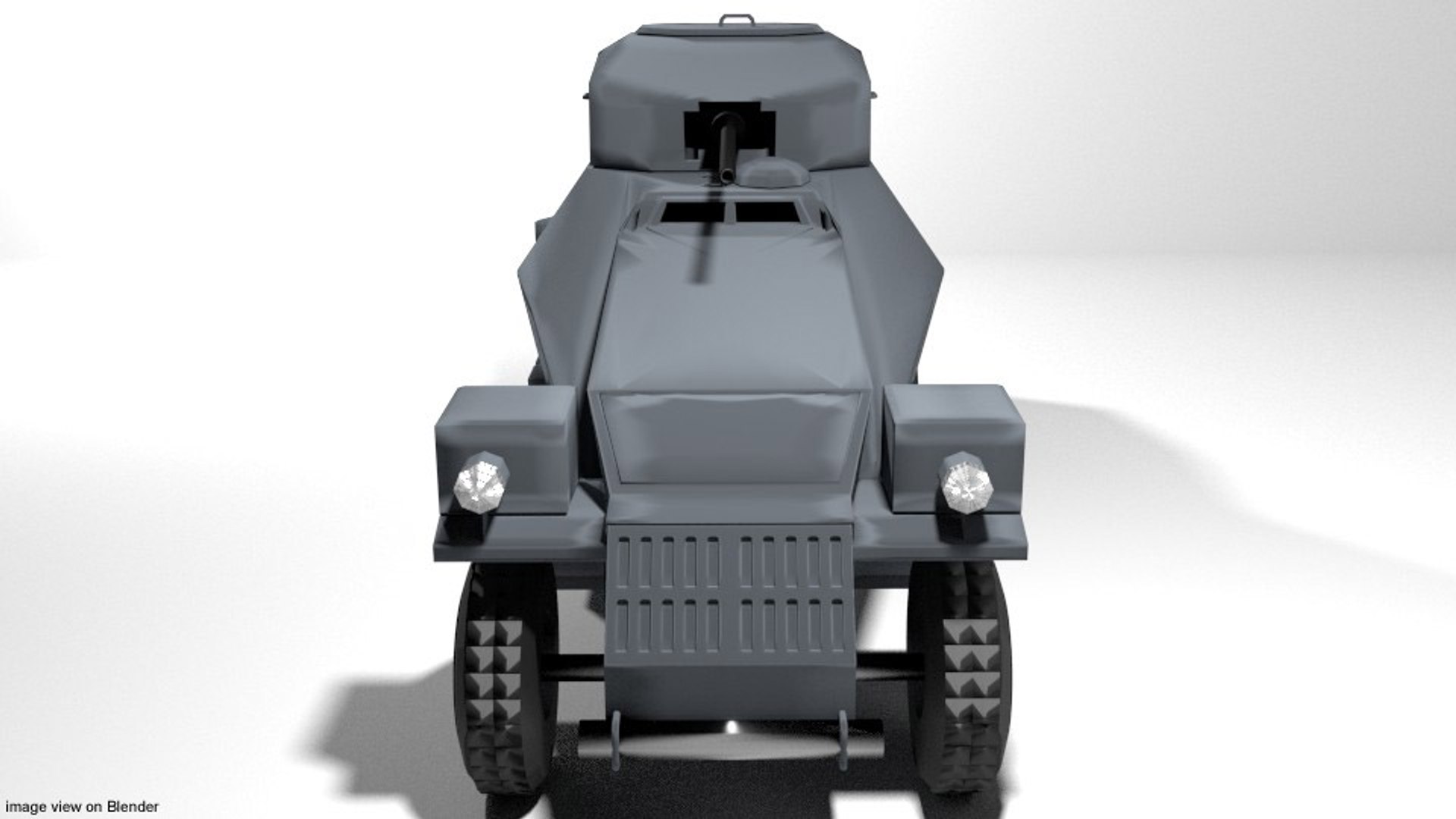Armoured Car Panzer 3D Model - TurboSquid 1285103