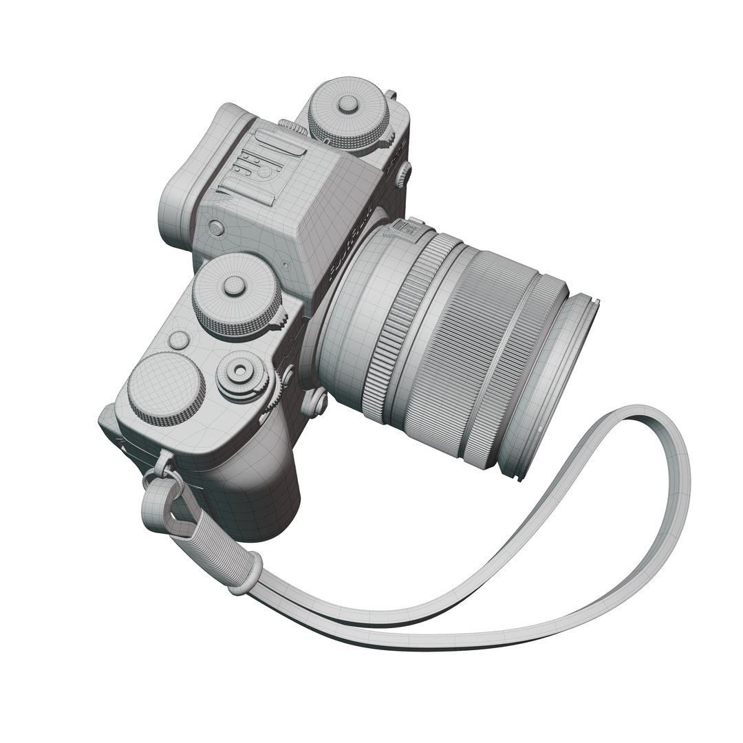 3D Fujifilm X-T5 Camera Model - TurboSquid 2395341