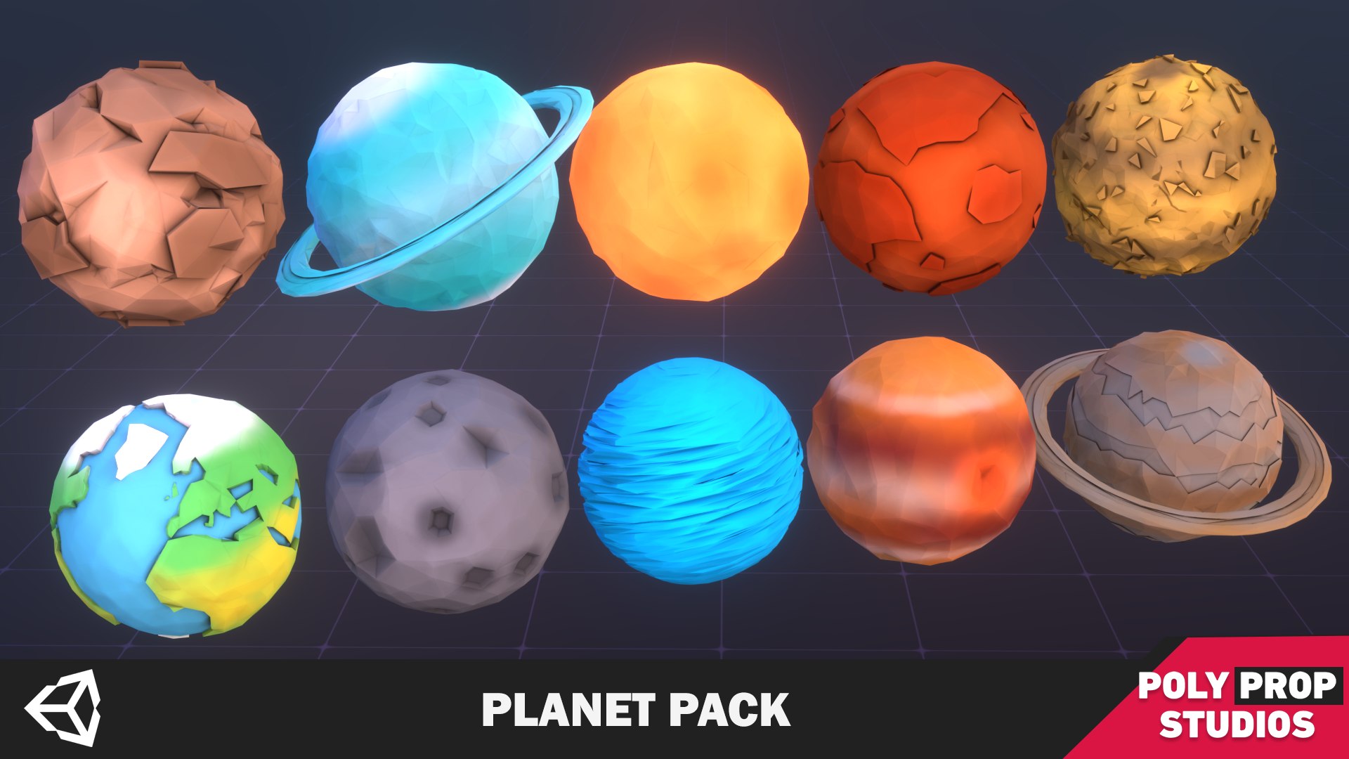 modelo 3d Planet Pack - TurboSquid 2030237