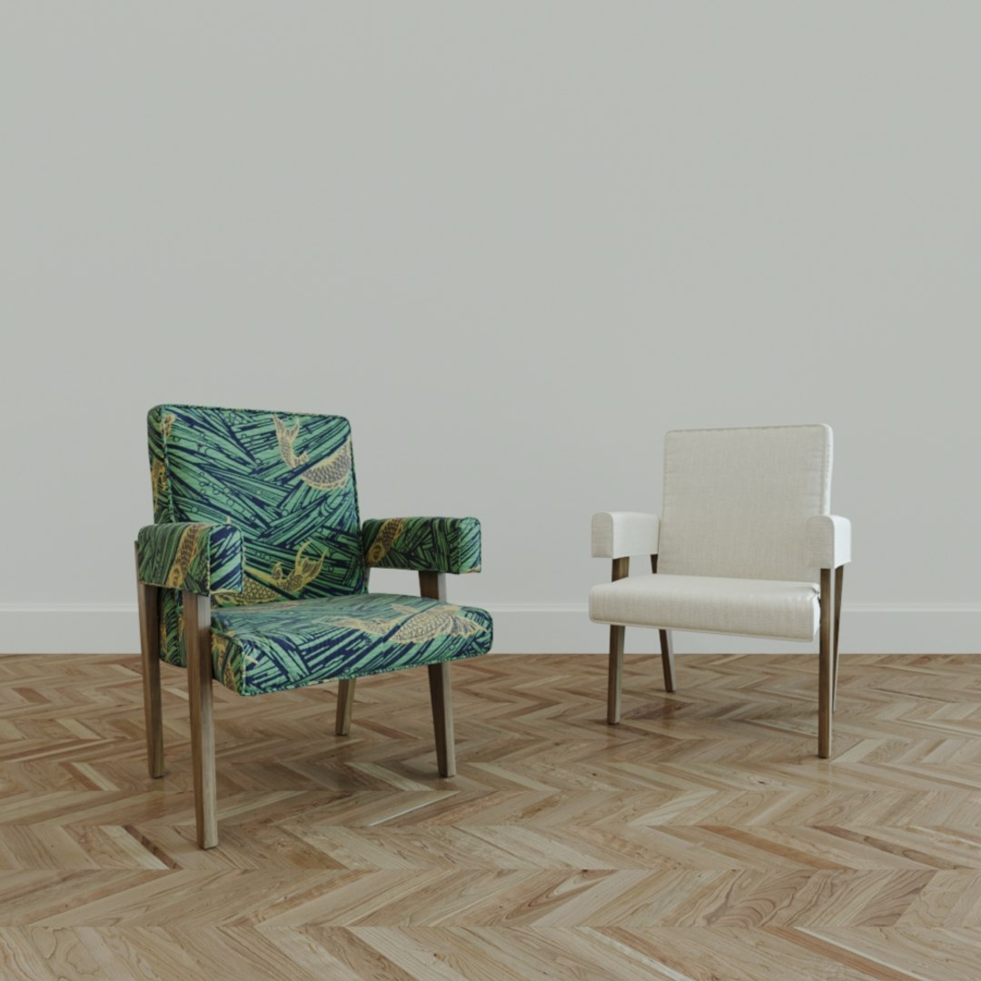 Pierre arm chair 3D model - TurboSquid 1394642