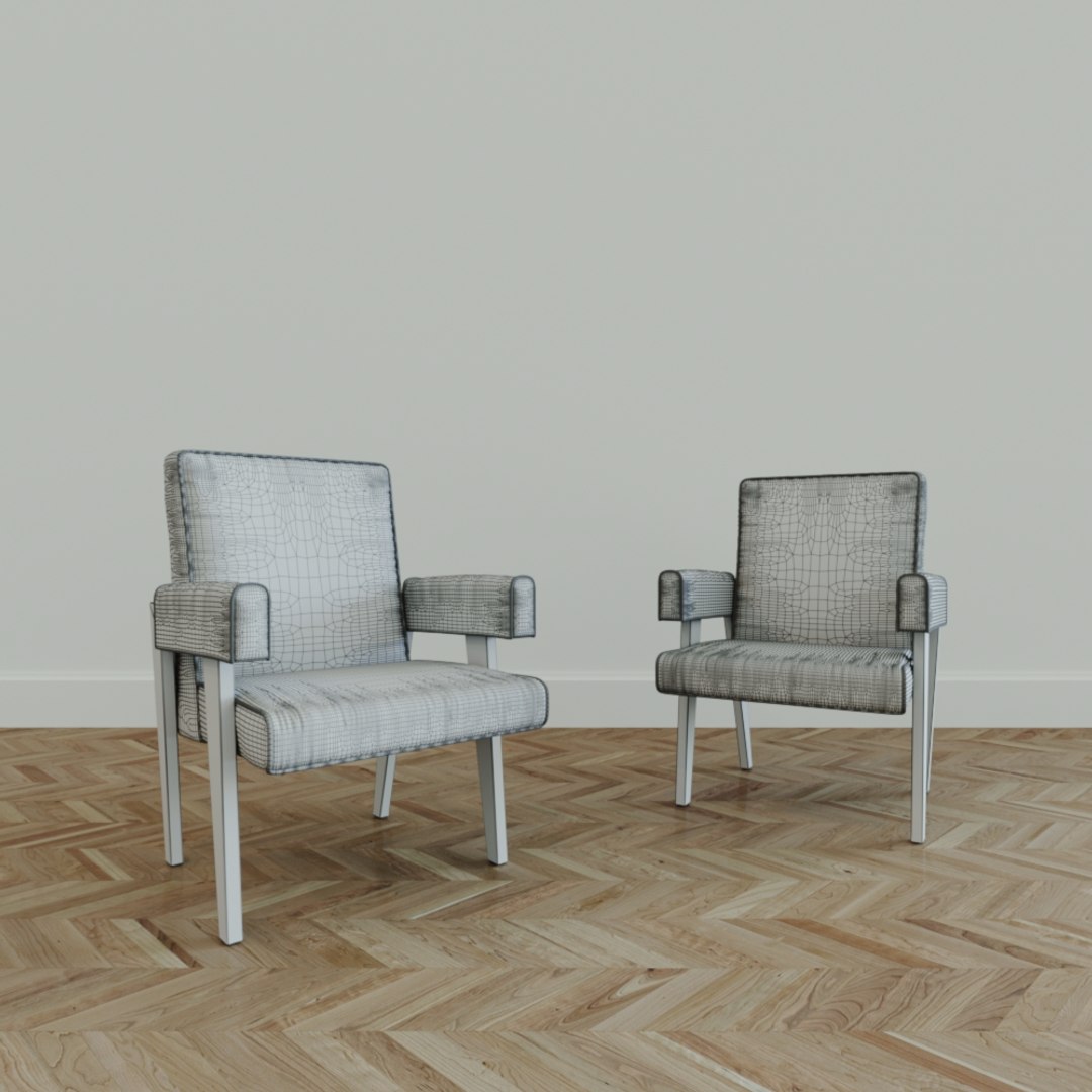 Pierre arm chair 3D model - TurboSquid 1394642