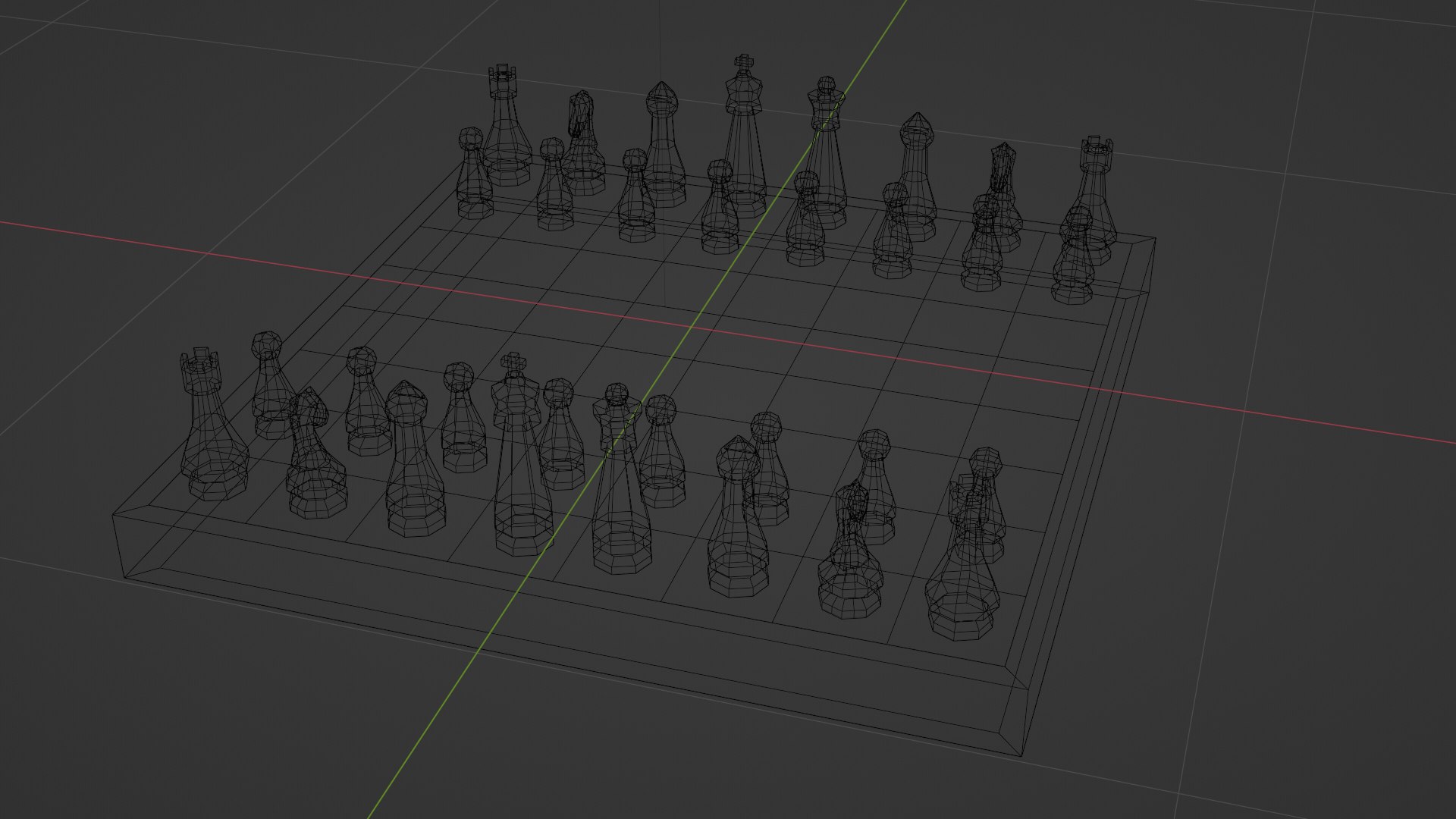 Low Poly Chess 3D Model - TurboSquid 1824178