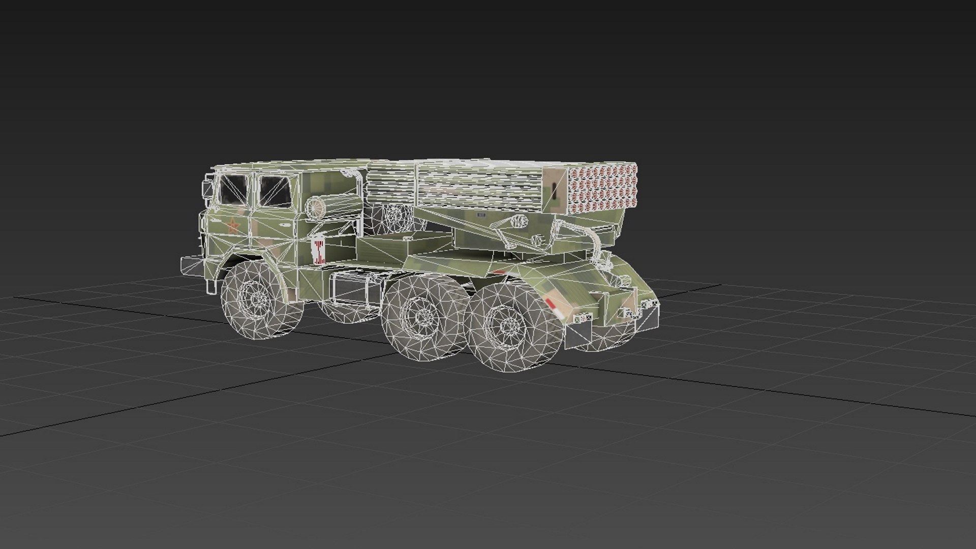 PHL 81 China MRLS Type 81 3D Model - TurboSquid 1715885