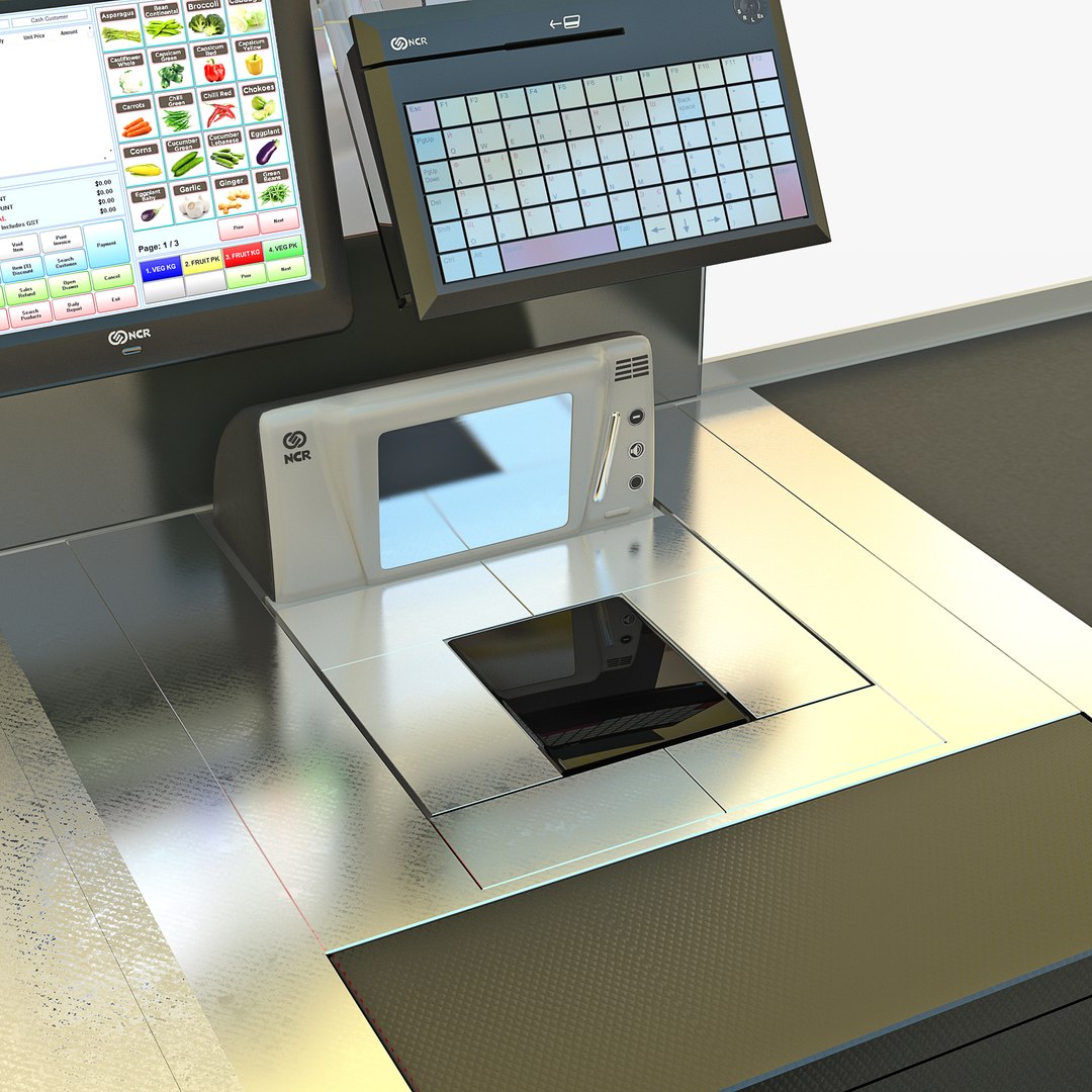 3D Cash Tills Model - TurboSquid 1379069