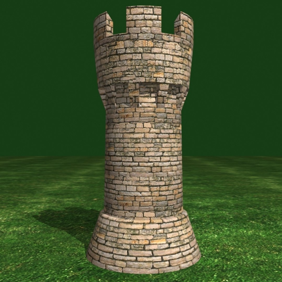 Archer Towers 3d Model
