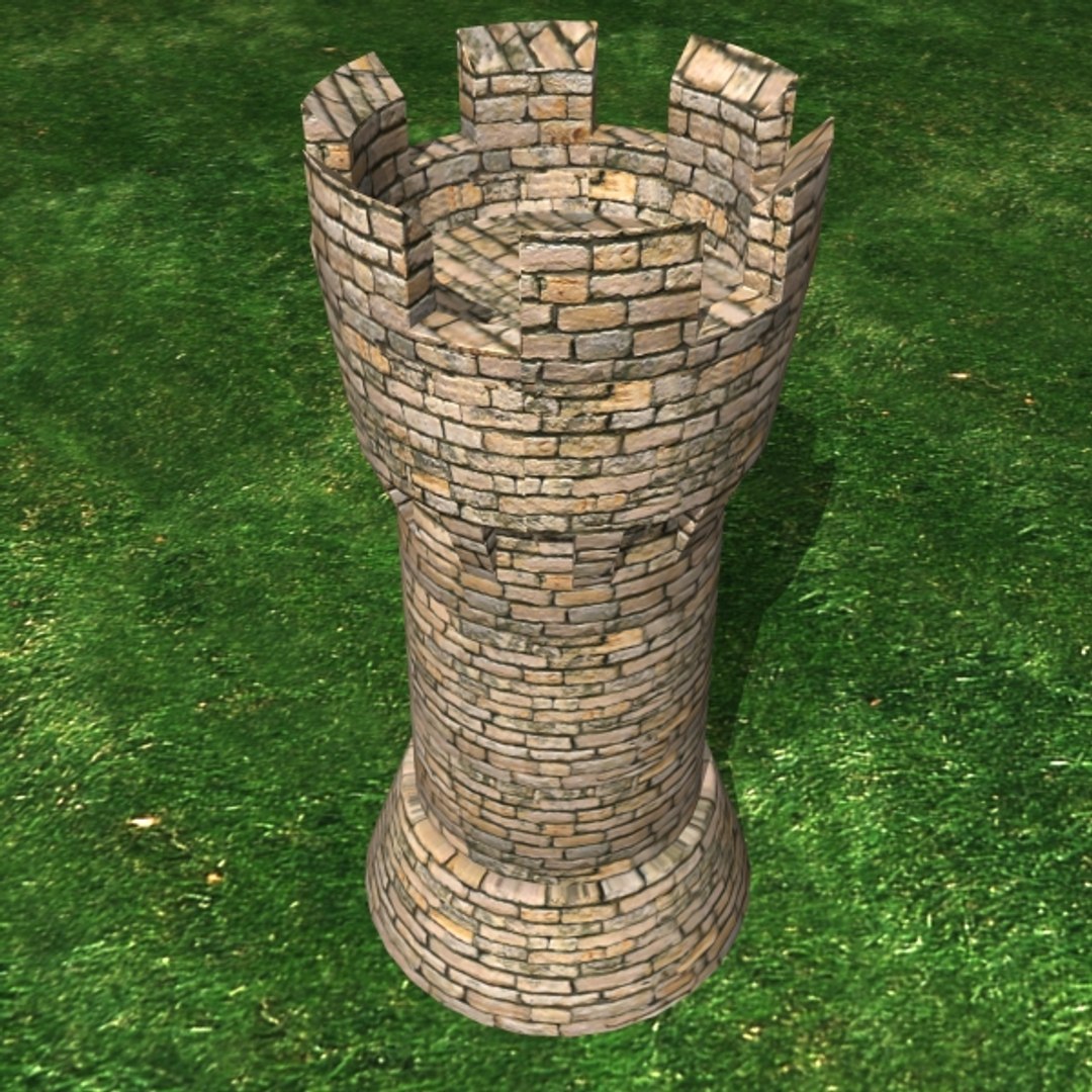 Archer Towers 3d Model