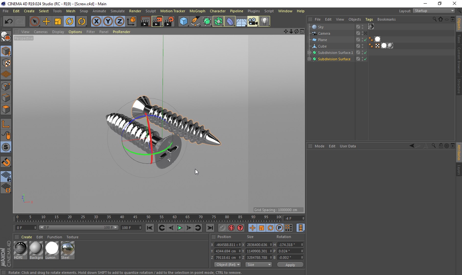Screw Hardware Tool 3D Model - TurboSquid 1306939