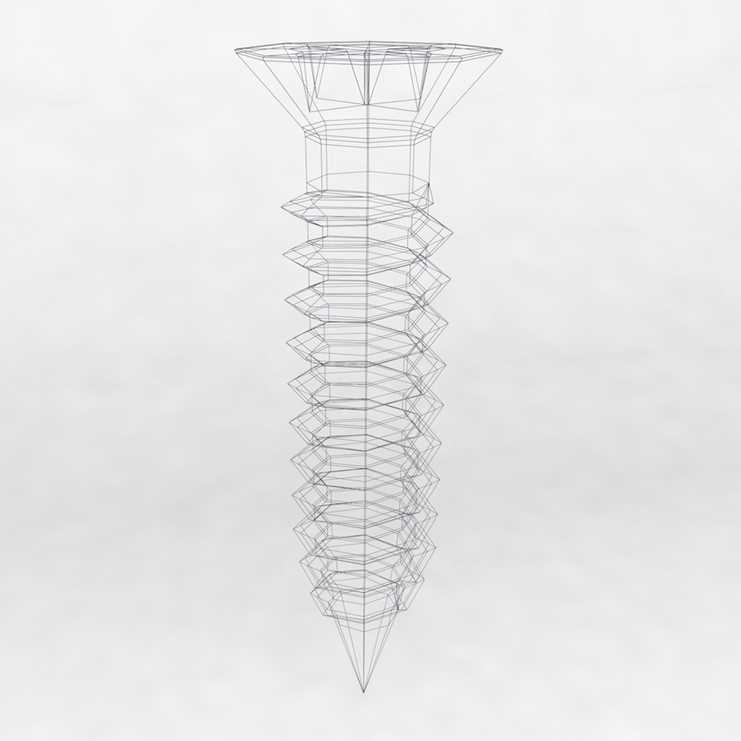 Screw Hardware Tool 3D Model - TurboSquid 1306939