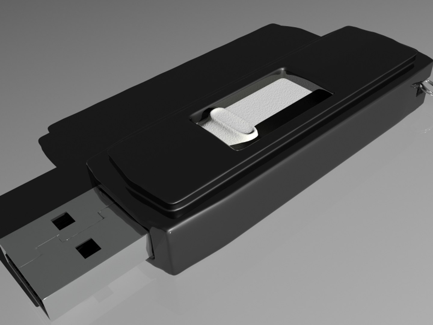 3d memorystick memory stick model