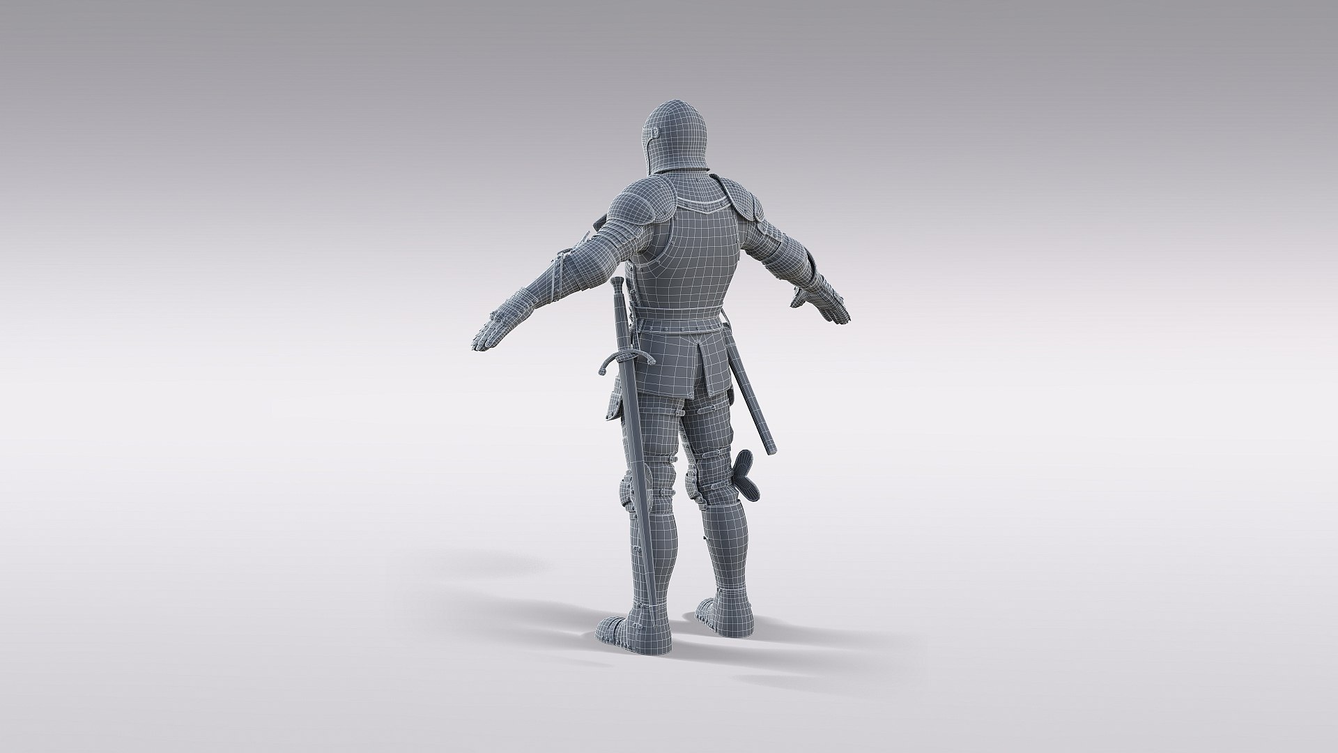 Knight plate 3D model - TurboSquid 1650608