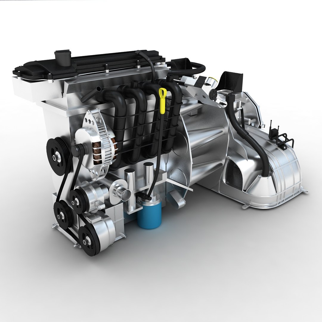 3D Model Car Engine - TurboSquid 2010433