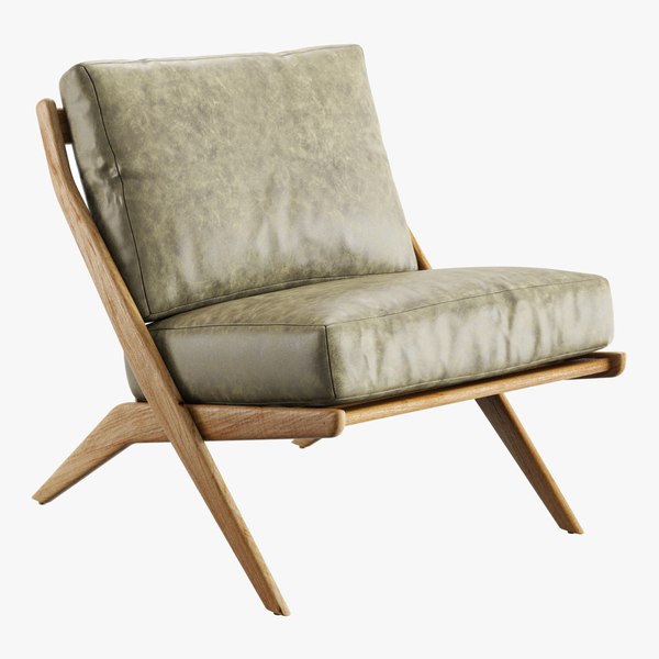 modelo 3d Crate and Barrel Pose Armchair - TurboSquid 2090036