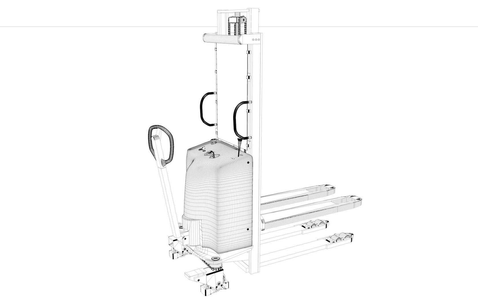 Stacker 3D model - TurboSquid 1438673