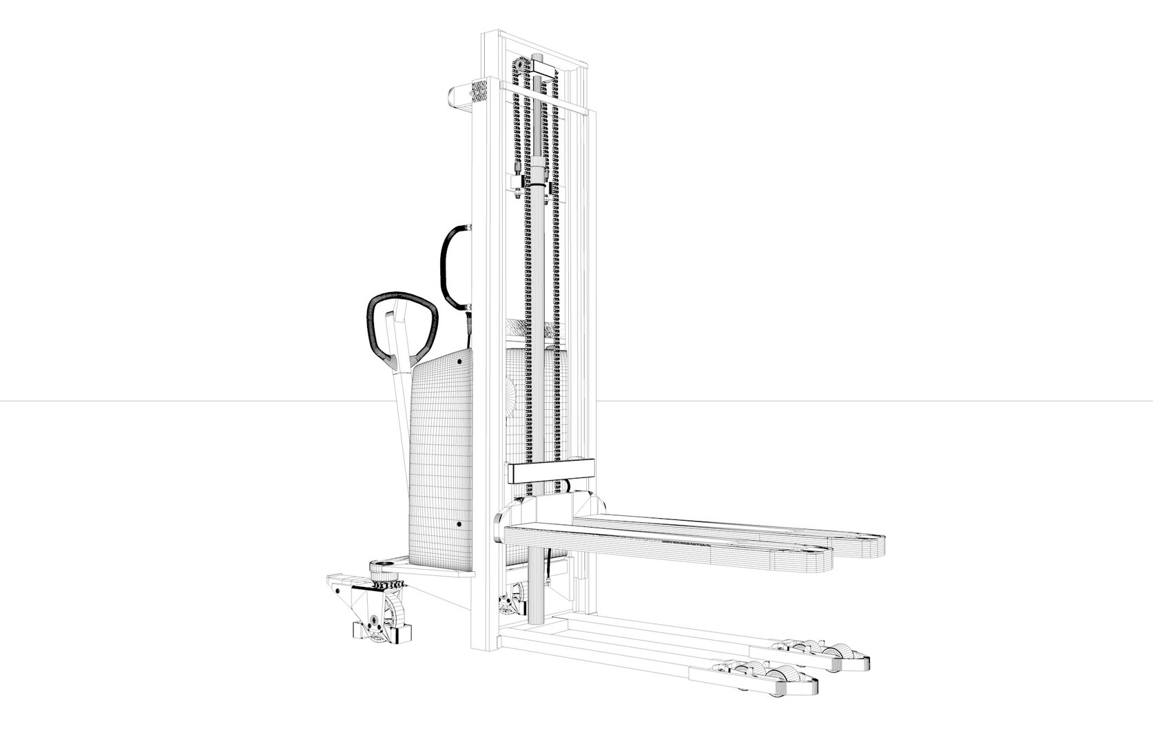 Stacker 3D model - TurboSquid 1438673