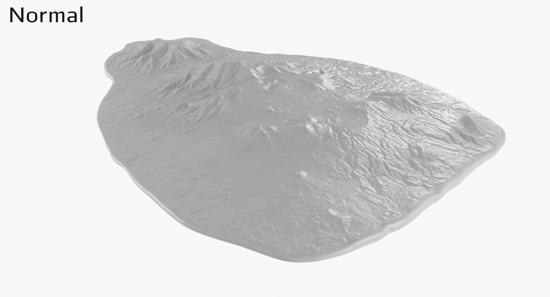 3D model Aso Volcano - TurboSquid 1805268