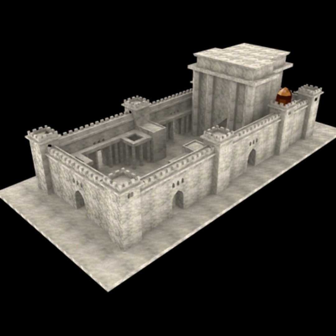 Temple Jerusalem Century 3d Model