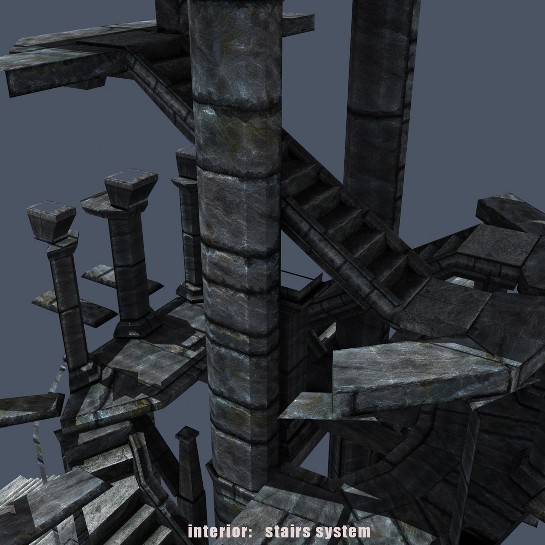 Fantasy Medieval Castle Tower Max