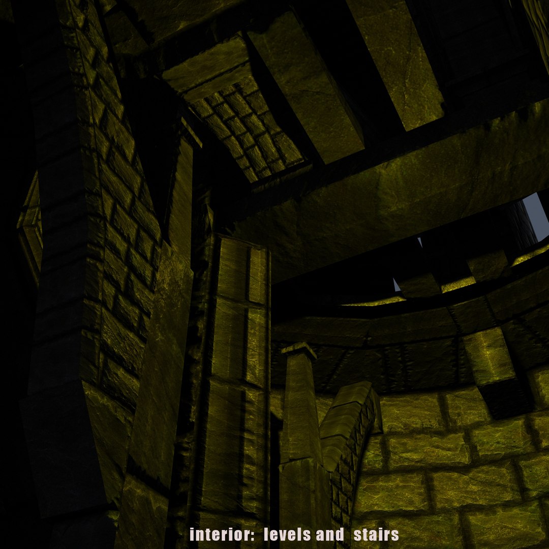 Fantasy Medieval Castle Tower Max