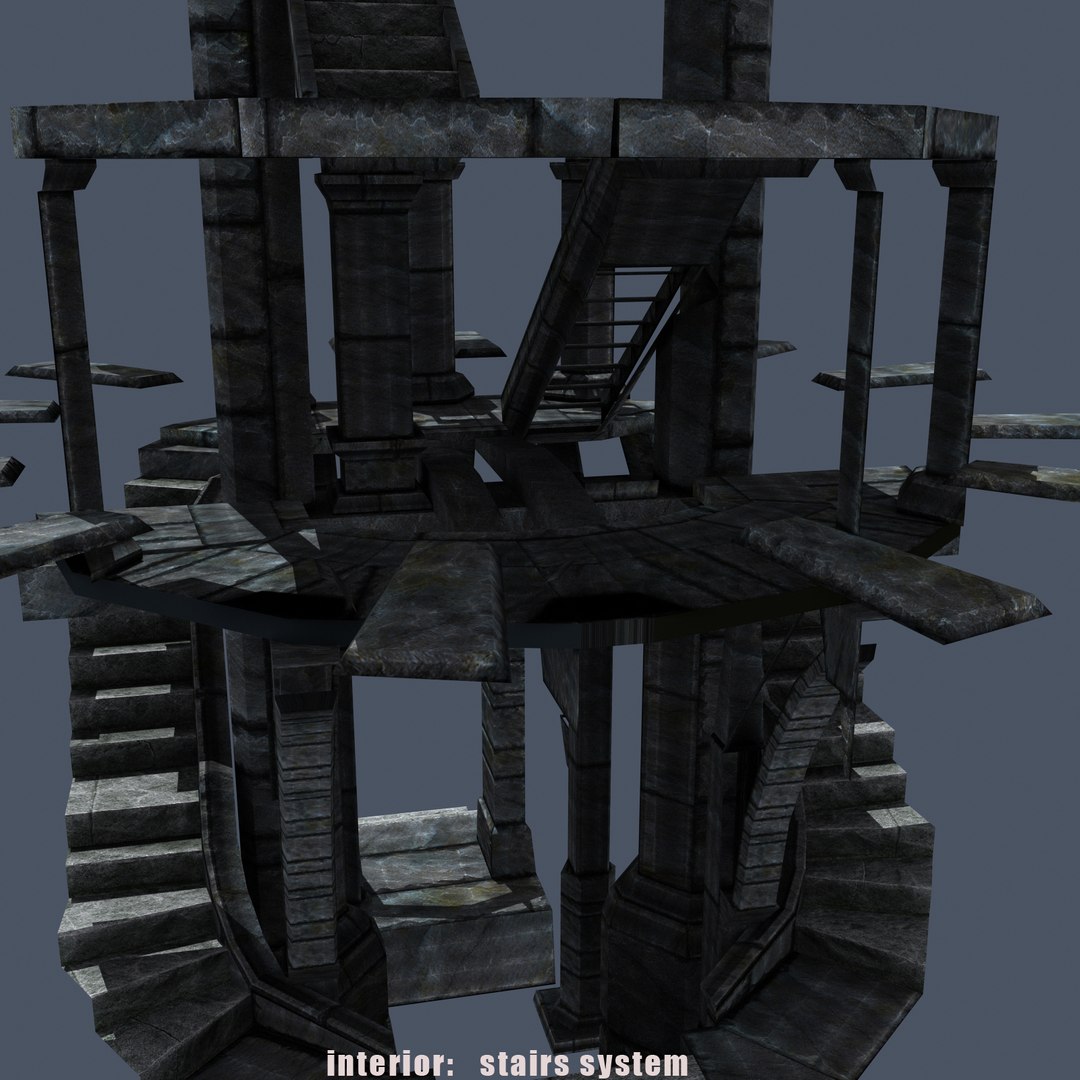 Fantasy Medieval Castle Tower Max