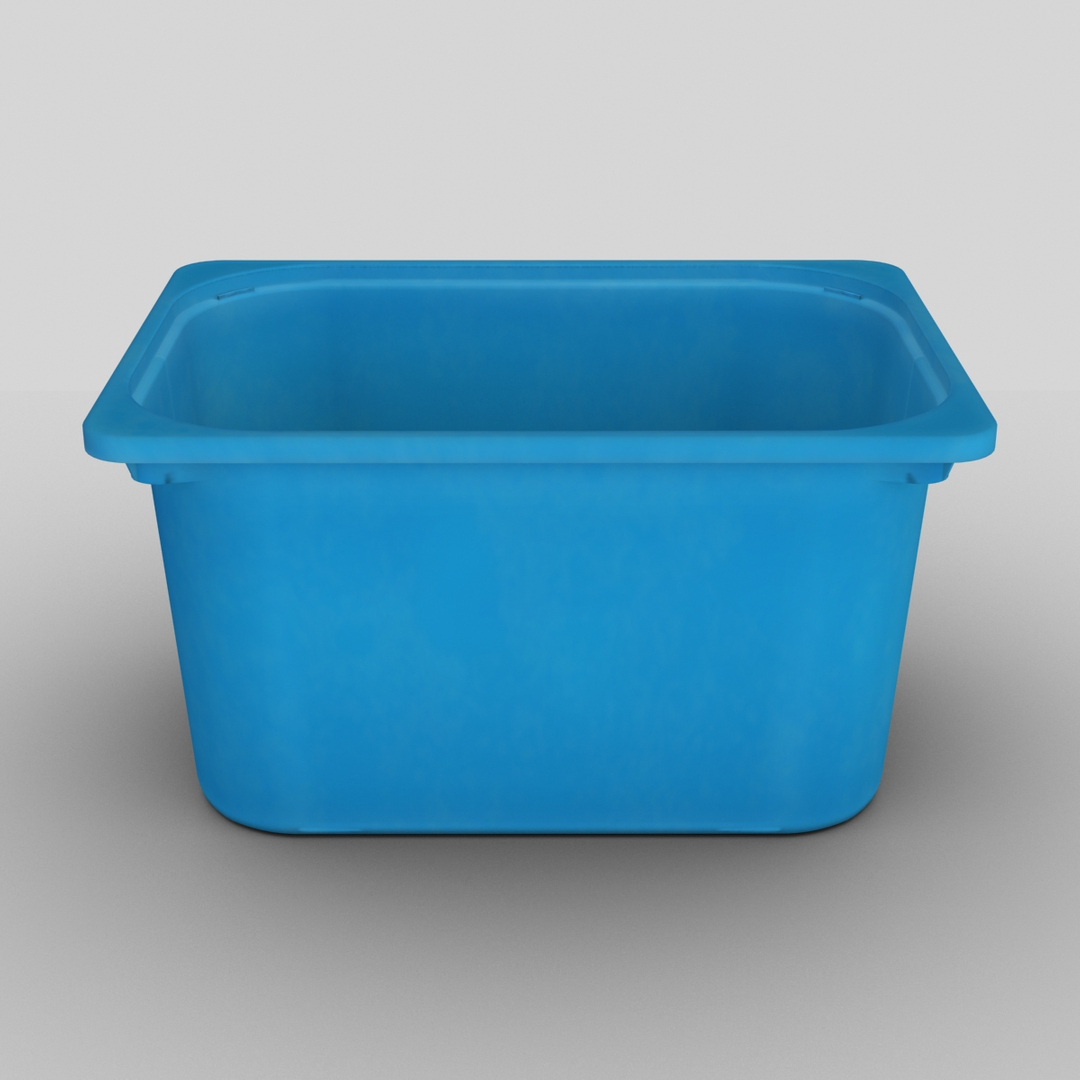 3d plastic container