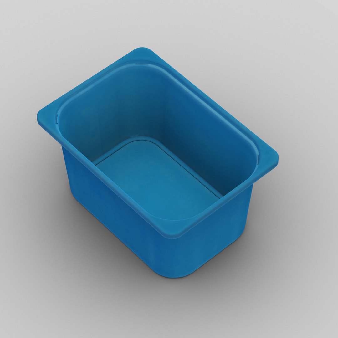 3d plastic container