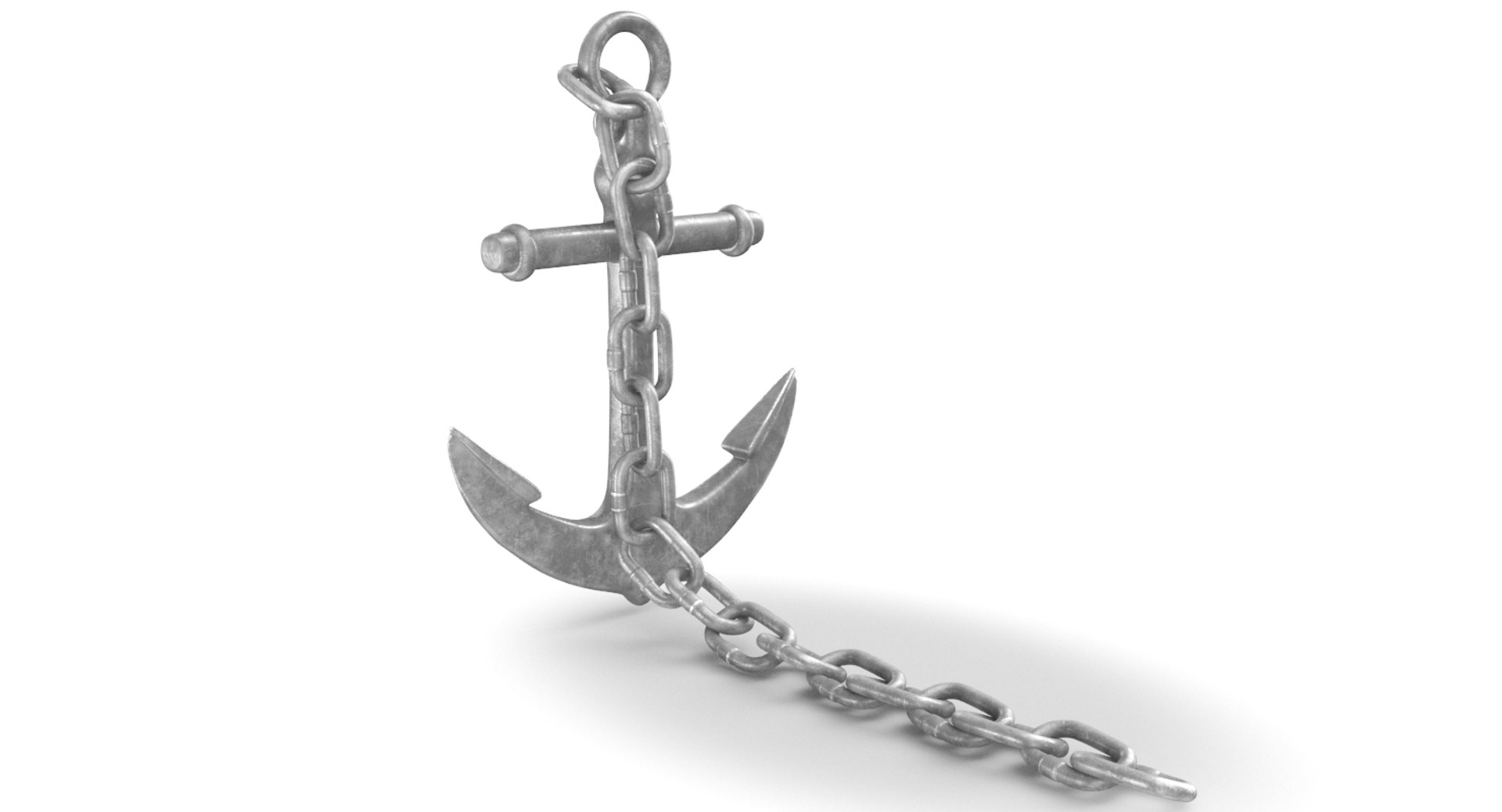 3D Real Ship Anchor - TurboSquid 1371761