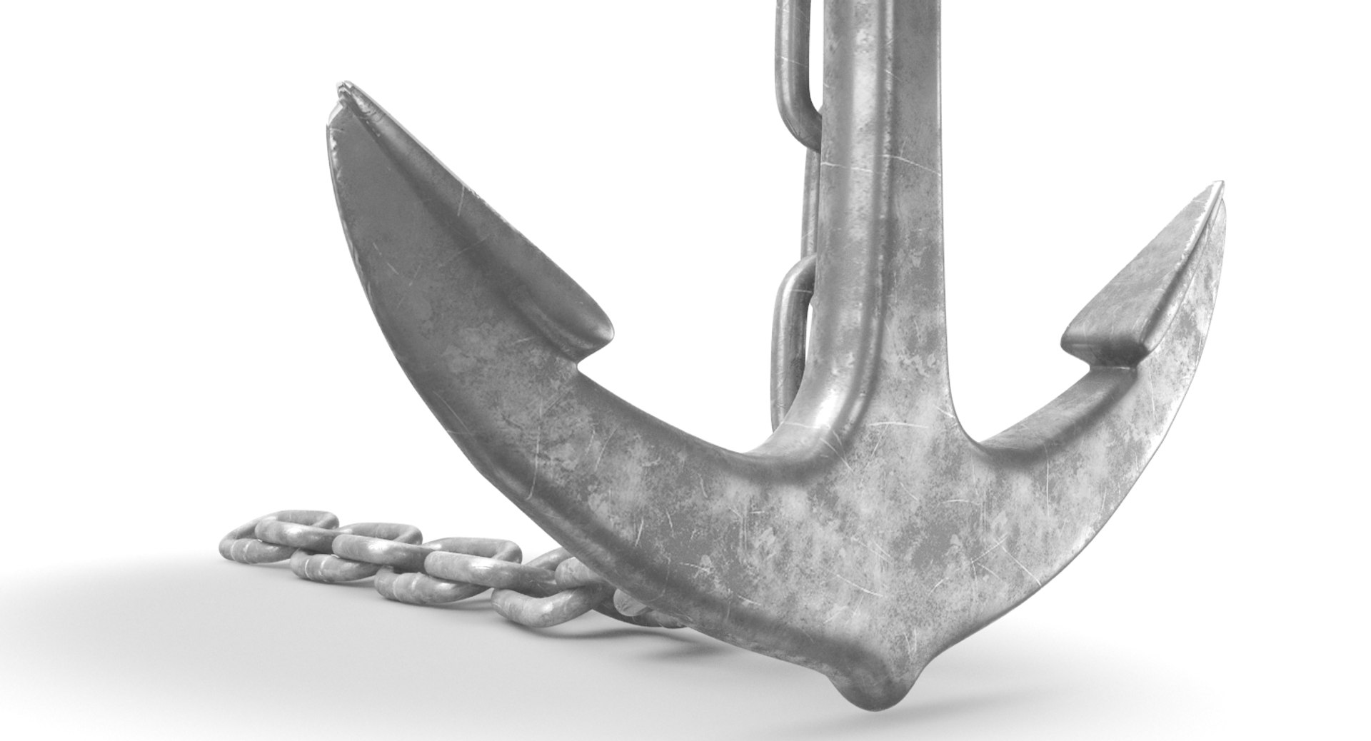 3D Real Ship Anchor - TurboSquid 1371761