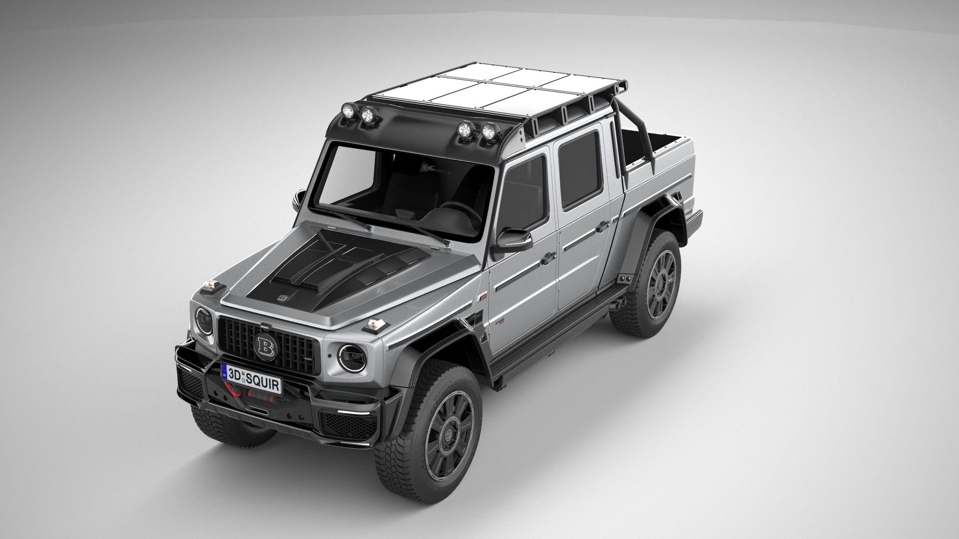 Brabus 800 Adventure 3D Model - TurboSquid 1553666