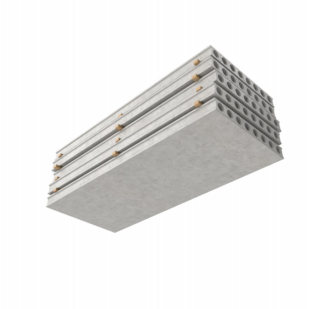 3D Concrete Slabs Model - TurboSquid 1831965