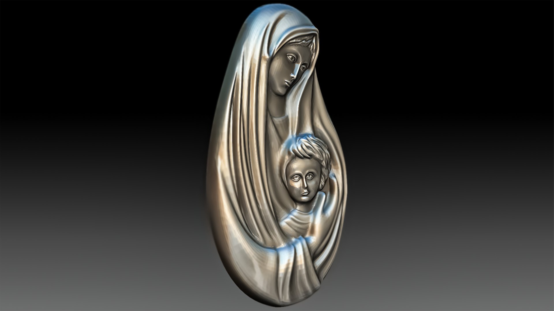 Mother And Child 3D Model - TurboSquid 2080518