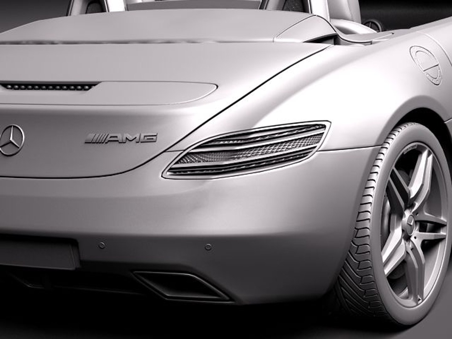 Mercedes-benz Sls 2012 Luxury 3ds
