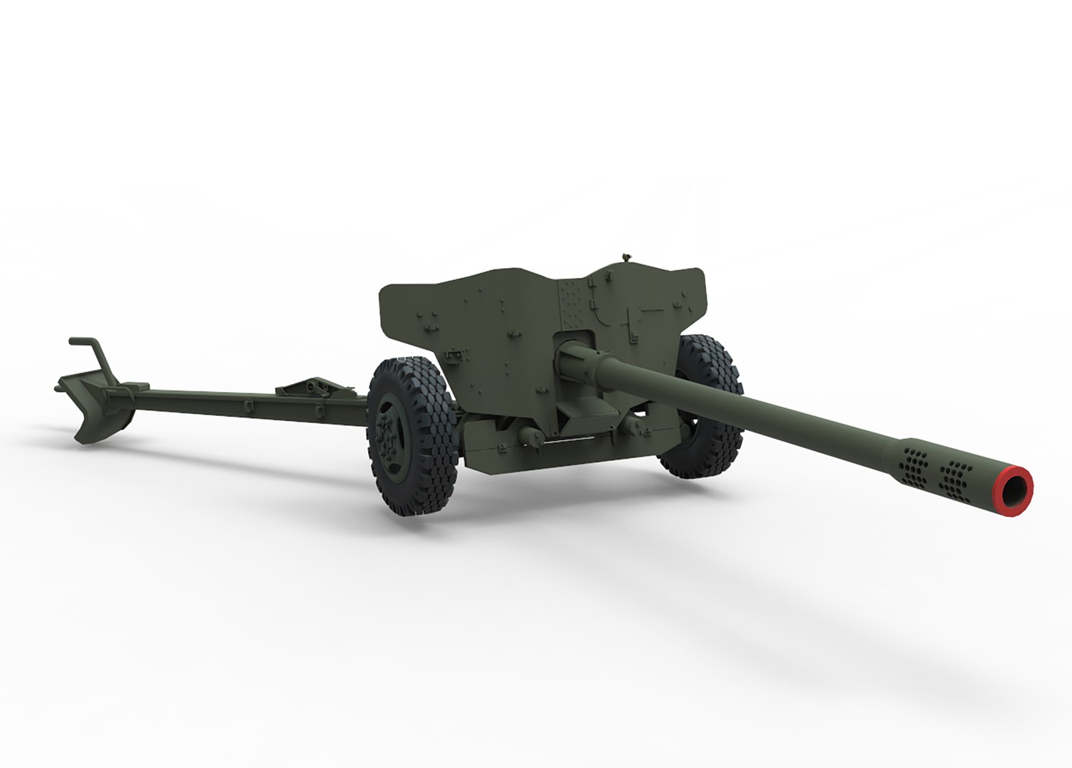 3D MT -12 Rapira 100mm Model - TurboSquid 2173200